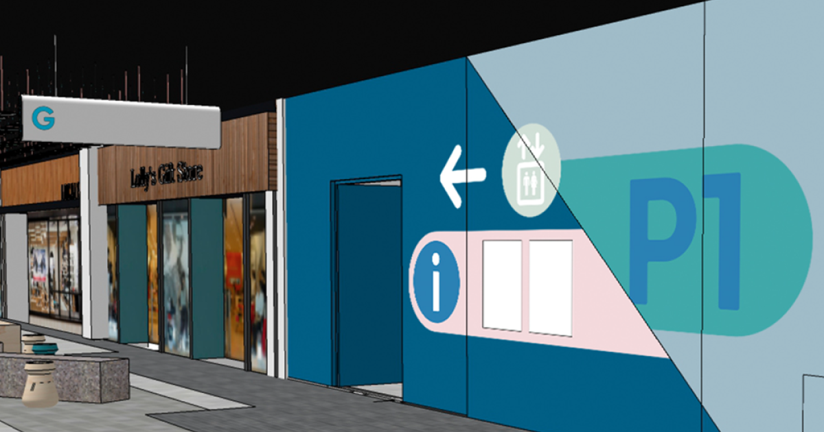 Ikano Power Centre | Signage Strategy & Branded Environment | Axiom